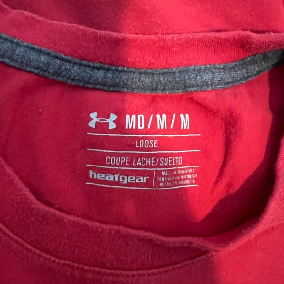 Under Armour | Shirts | Mens Under Armour Muscle Tank Redmedium | Poshmark